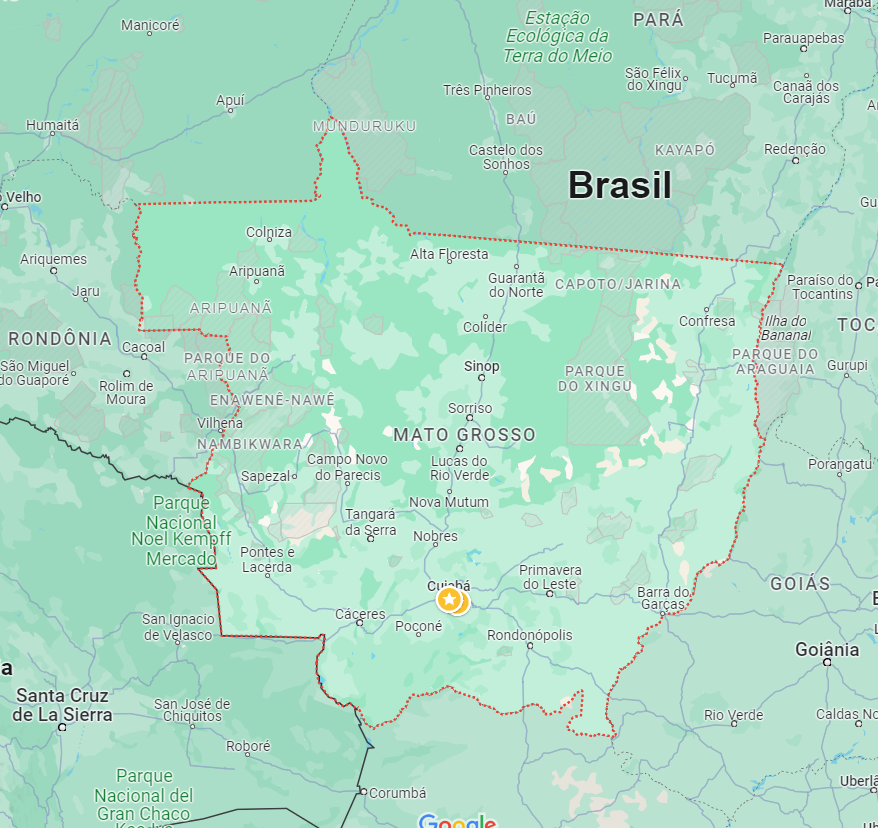 10 Cidades mais populosas de Mato Grosso